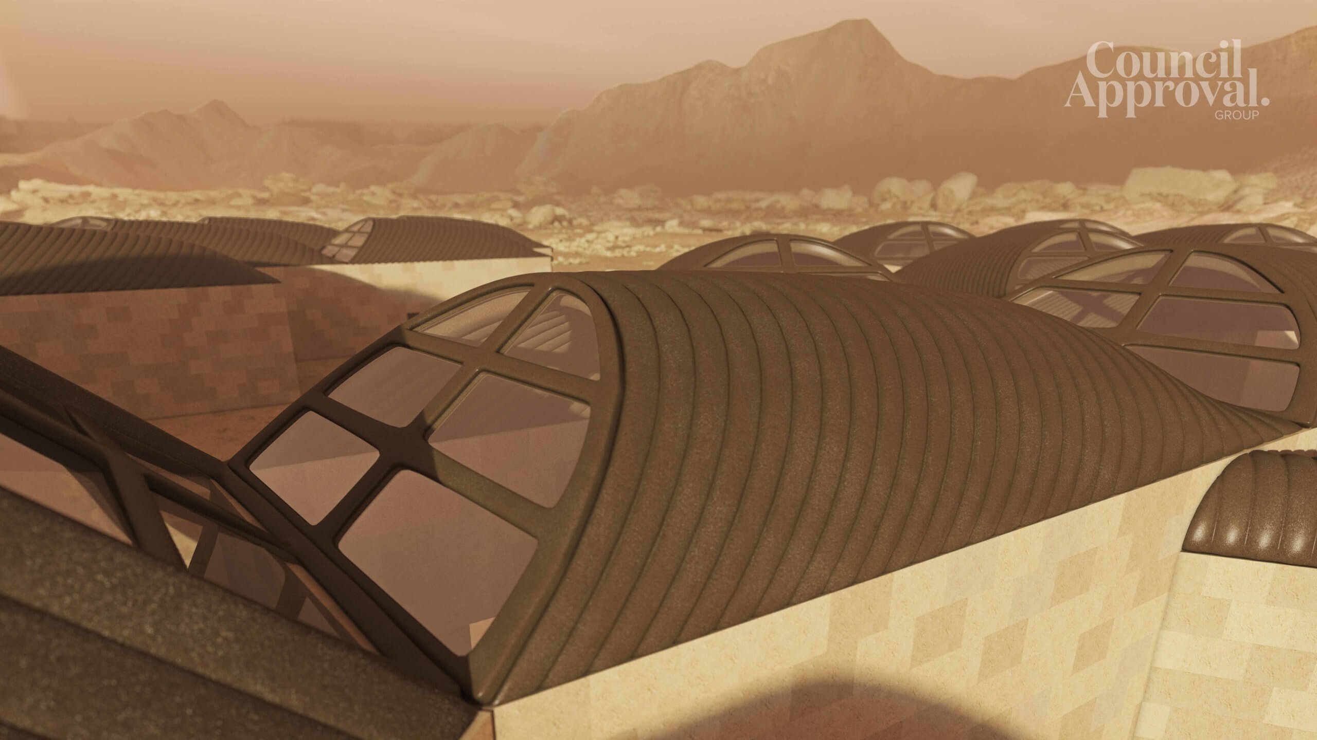 Mars City Design Competition - Architect Winner - Council Approval Group