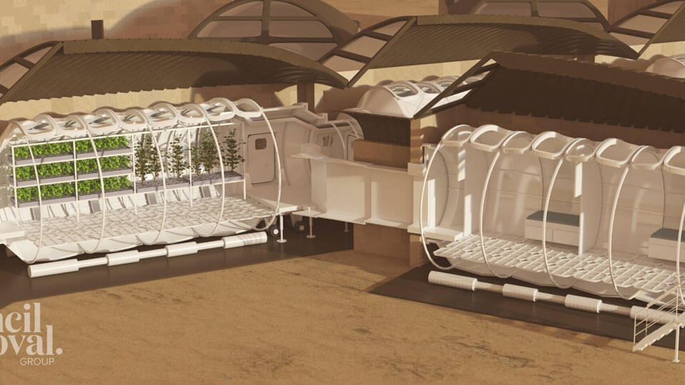 Mars City Design Competition - Architect Winner - Council Approval Group